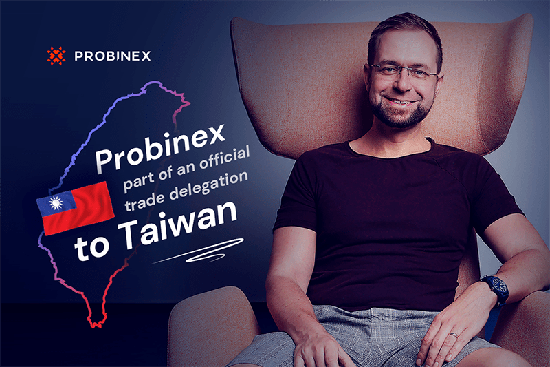 Probinex heading to Tawian: Project Co-Founder Michal Baturko Olbert taking | Probinex
