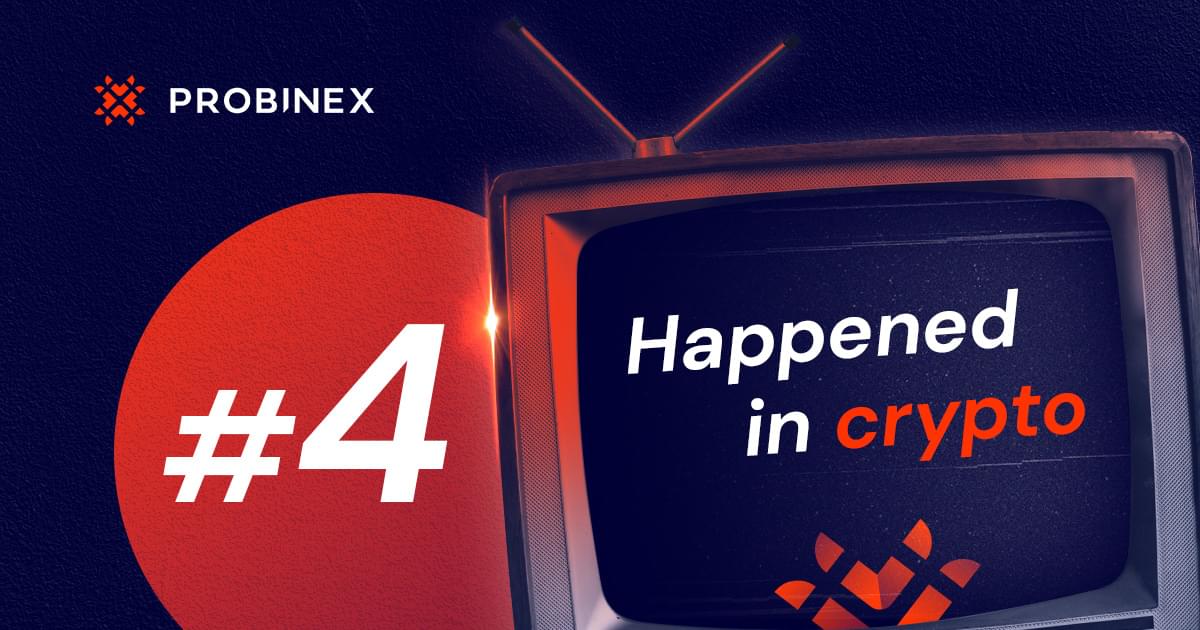 Happened in the Crypto #4: Is Bitcoin's Worst Finally Over? | Probinex